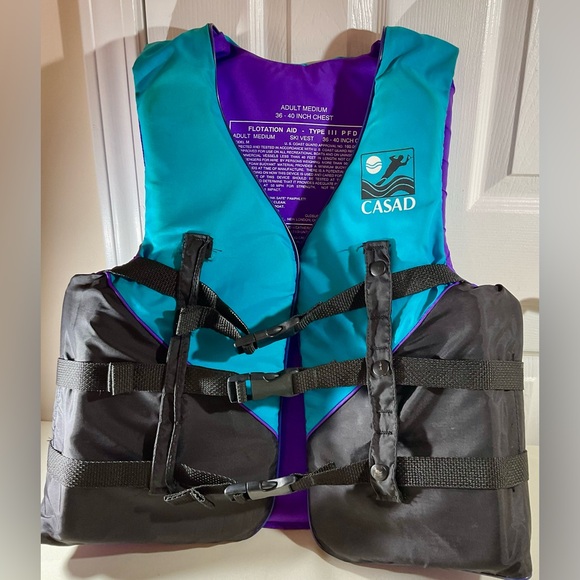 Casad | Swim | Vintage Casad Flotation Vest Life Vest Size Med 364 In ...